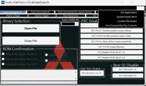 EvoPro v2.18 Mitsubishi ROM Editor Patch Tool